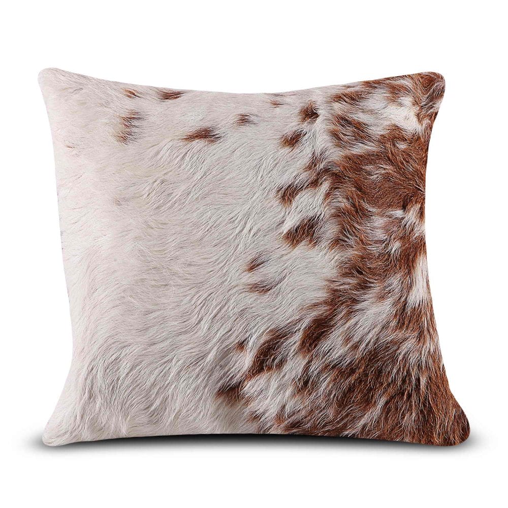 Tan Calf Hide Rug - Reddish Cowhide Throw - Bagé Home