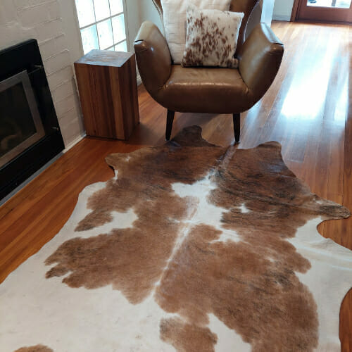 Small Cowhide Rug - Cowhide Throws - Bagé Home