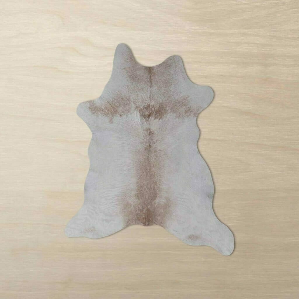 Beige Cowhide Rug Small 192 X 209 Cm - Bagé Home