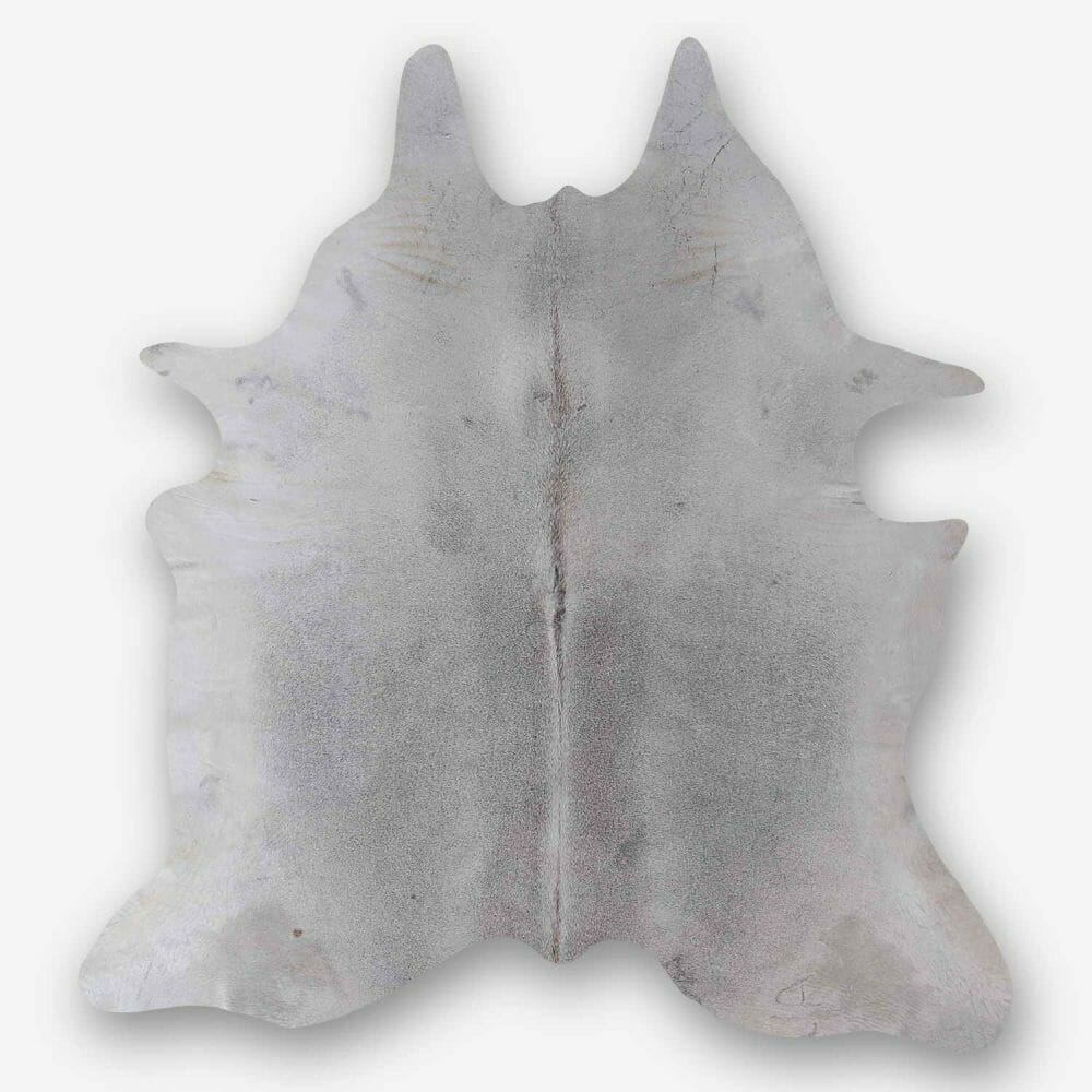 Grey Cowhide Rug Extra Large 235 X 223 Cm - Bagé Home