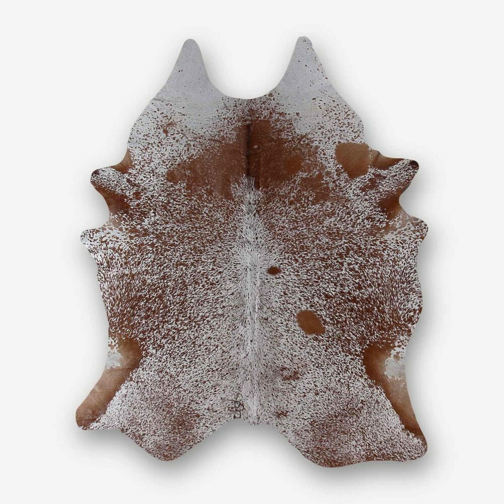 Speckled Tan Cowhide Rug 212 X 175 Cm - Bagé Home